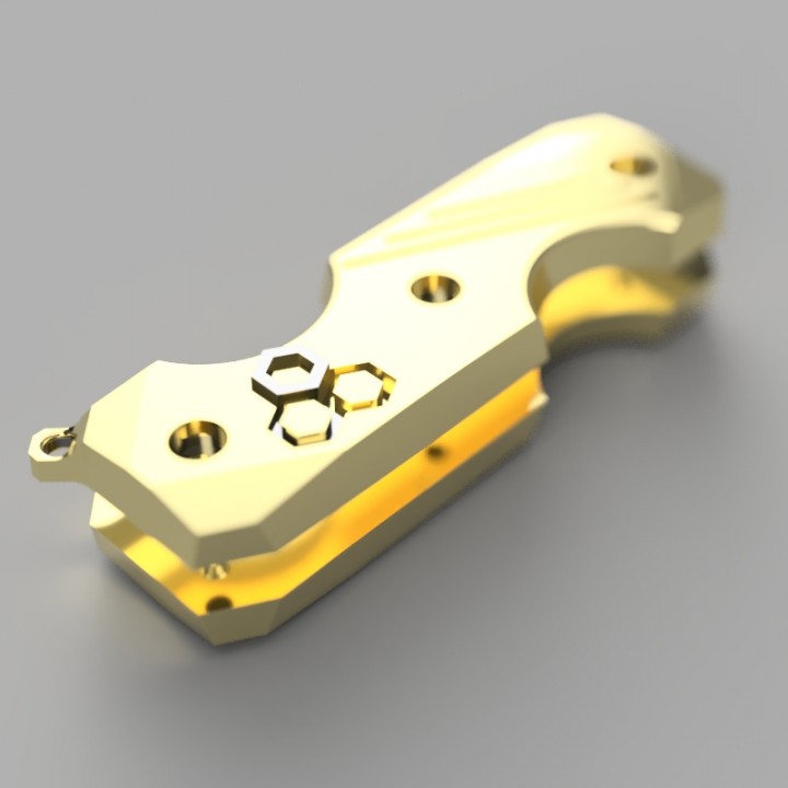 3D Printable Banjo Key Holder by Alberto Marci