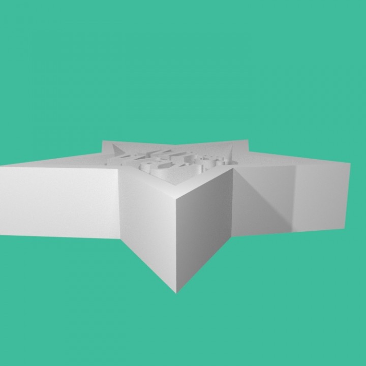 3D Printable Mrs. Way Star by Mrs. Way