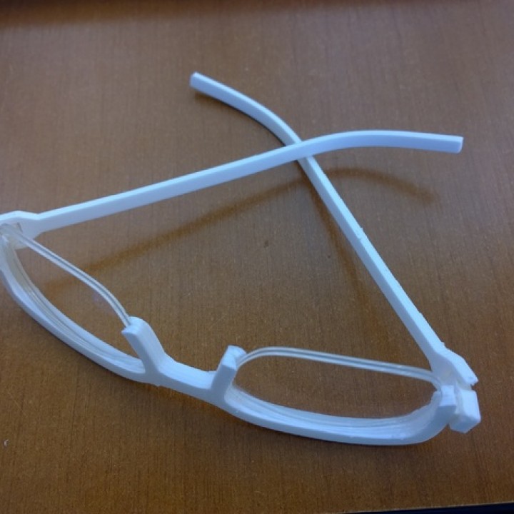 3D Printable GLASSES by Daniel Olivier