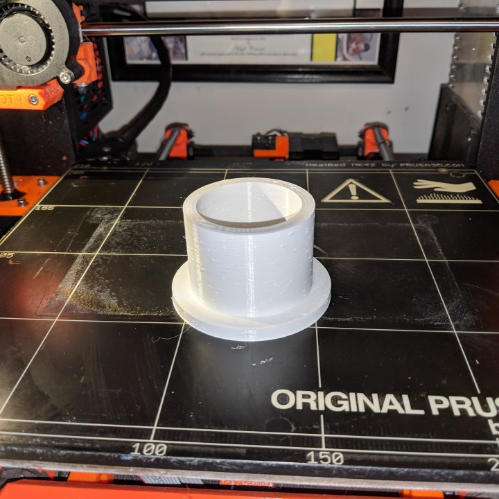 3D Printable Prusa Mk3 Filament Spool Spacer by Hugh Cowart
