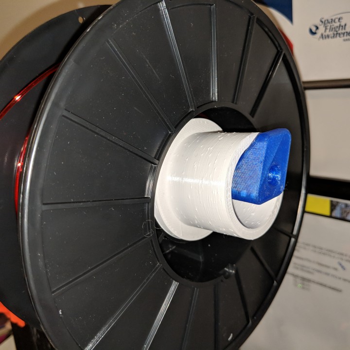 3D Printable Prusa Mk3 Filament Spool Spacer by Hugh Cowart