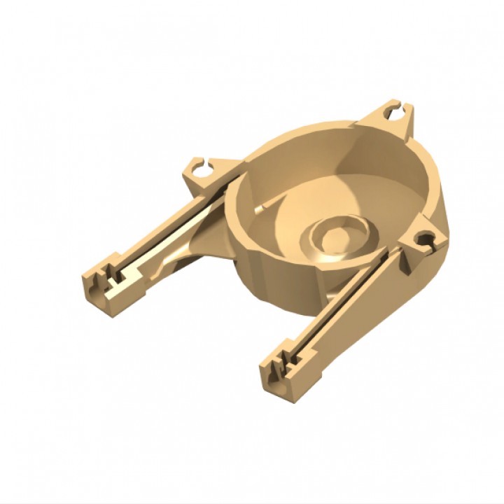 3D Printable Toyota electric door motor casing by MyMiniFactory Spare Parts