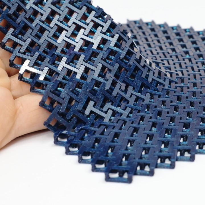 3D Printable Chainmail - 3D Printable Fabric by Agustín Arroyo