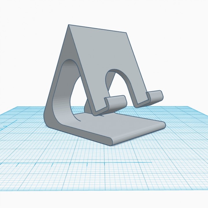 3D Printable Phone Stand by R3D Art Studios