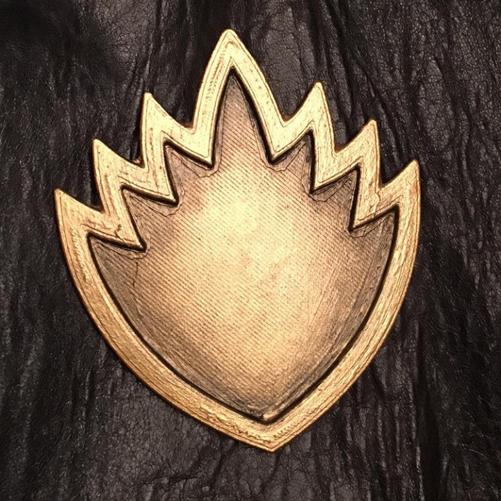 3D Printable Guardians Of The Galaxy Ravagers badge by Darren Pattenden