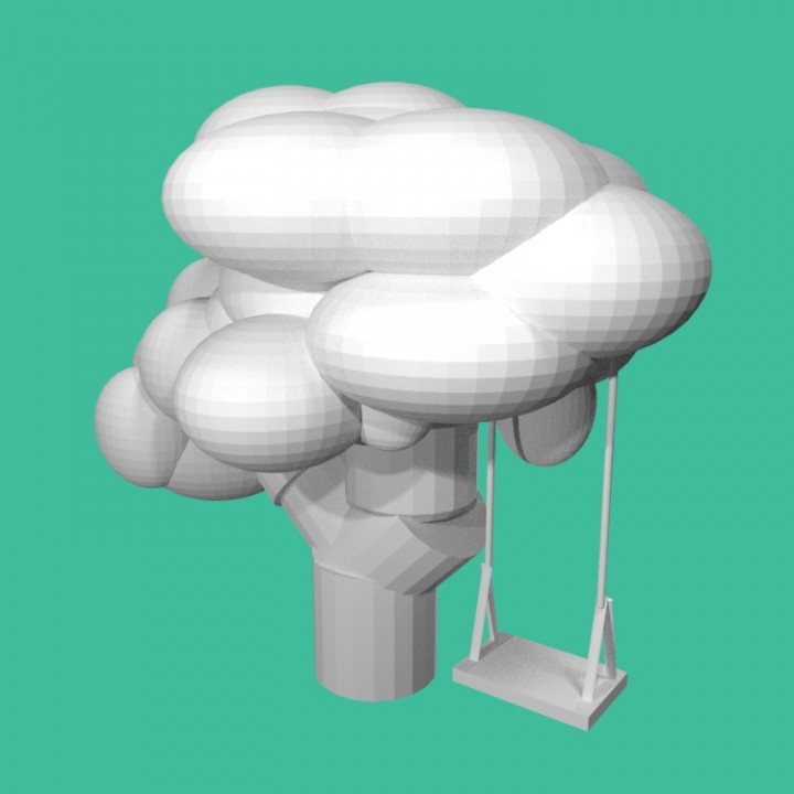3D Printable Copy of tree by han san
