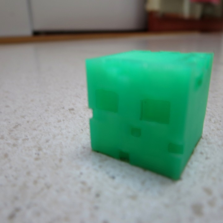 Minecraft Papercraft Slime