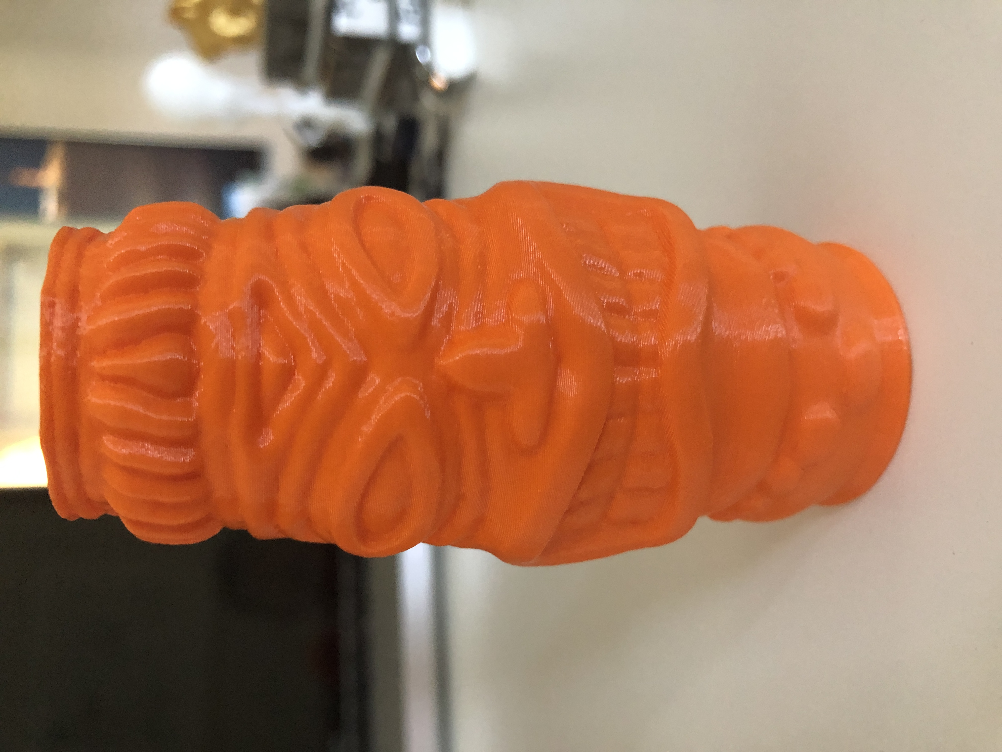 3D Printable Tiki mug by Manfredi Laguardia