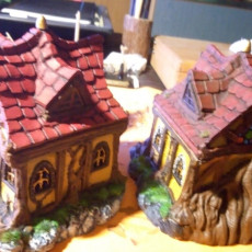 3D Printable Fey Cottage by Iain Lovecraft