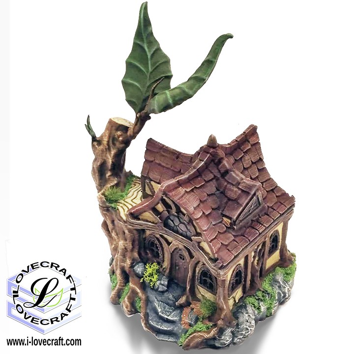 3D Printable Fey Cottage by Iain Lovecraft