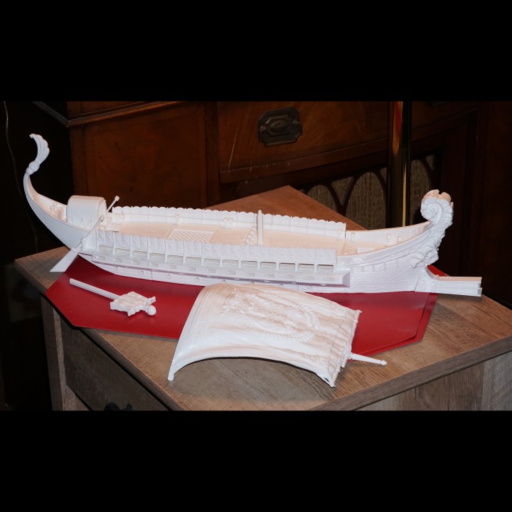 3D Print of Roman War-Galley by Explorer72