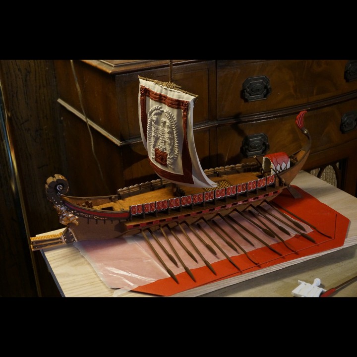 3D Print of Roman War-Galley by Explorer72