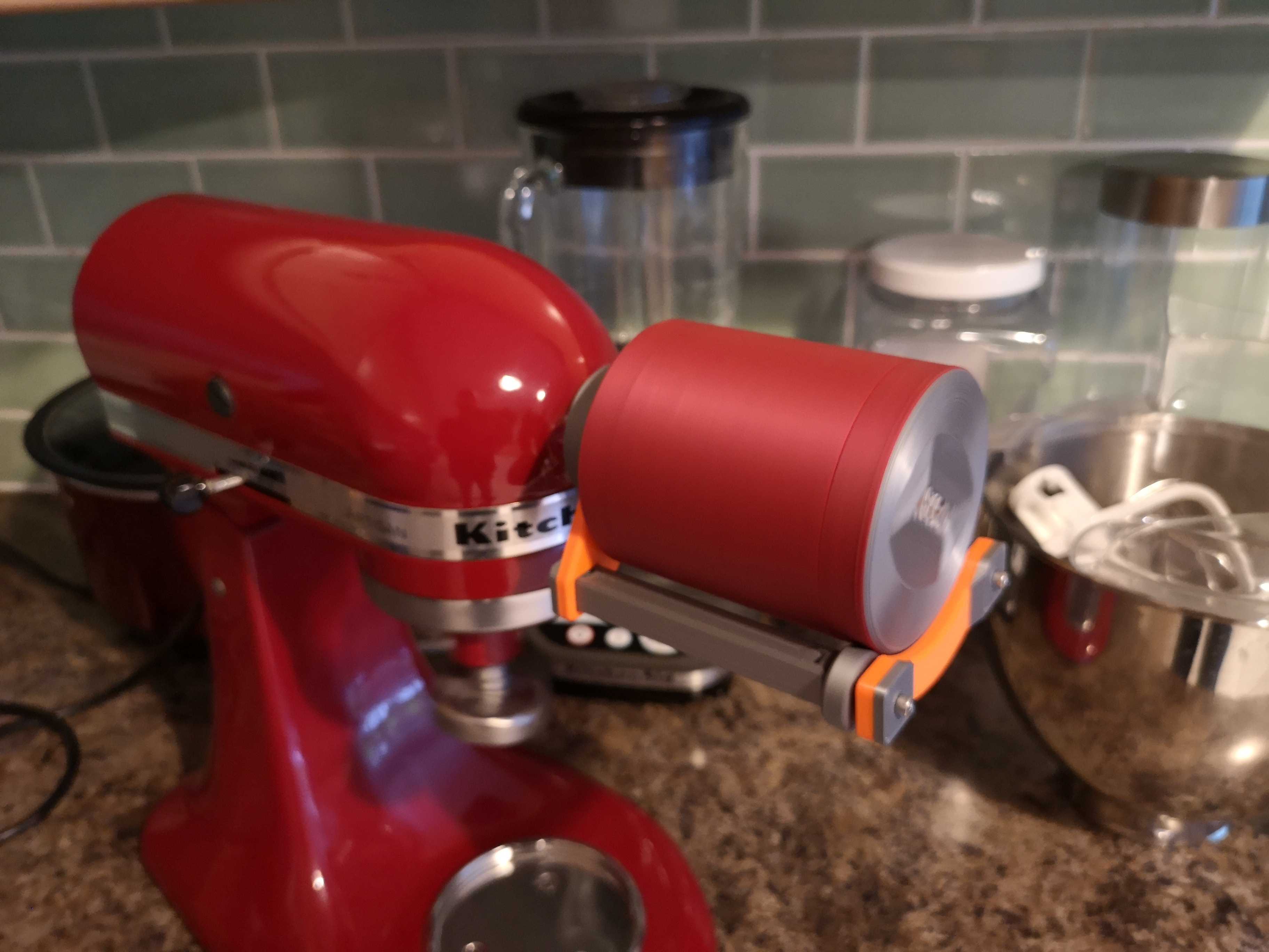 3D Printable Kitchenaid Rock Tumbler by Chris Cornish