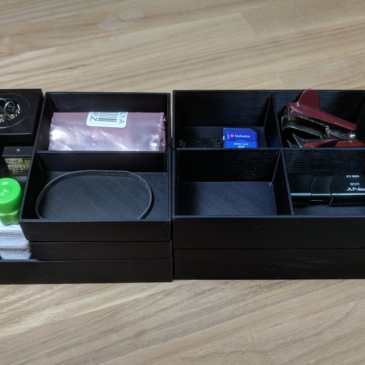 3D Printable Drawer Organizers by William Hayden