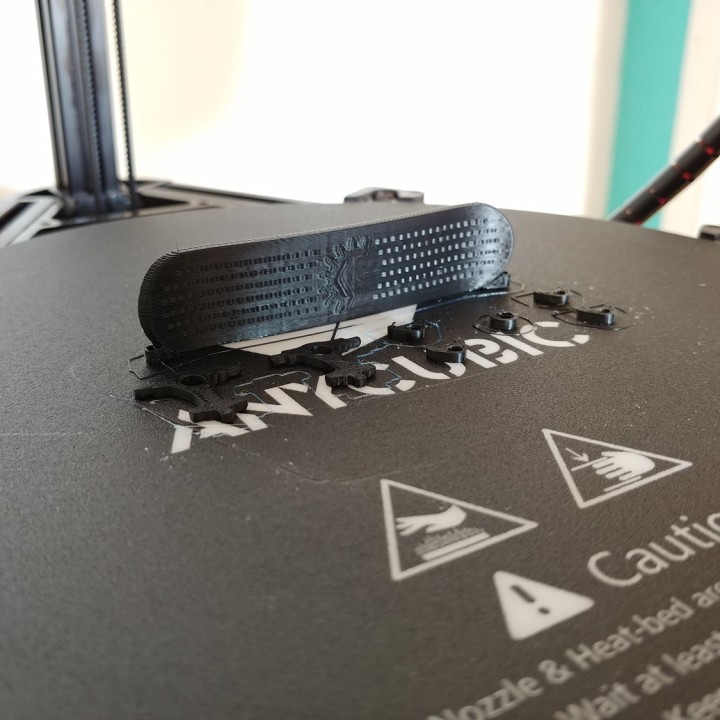 3D Printable Magnetic Fingerboard by J. E.