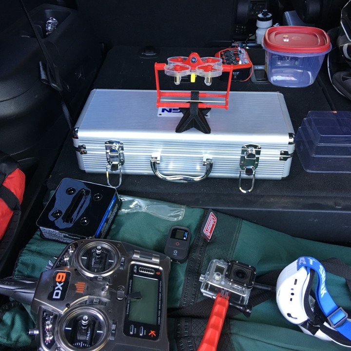 3D Printable Micro Quadcopter Drone Balancing Tool and Stand by 3DRebel ...