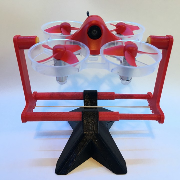 3D Printable Micro Quadcopter Drone Balancing Tool and Stand by 3DRebel ...