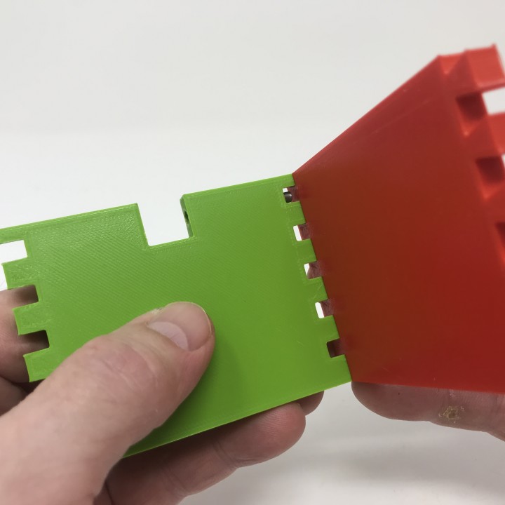 3D Printable Simple Secret Box V: Gift Box Edition by Greg Zumwalt