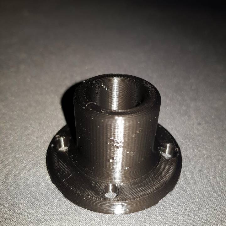 3D Printable 1/2 inch pipe foot by Davide Sala