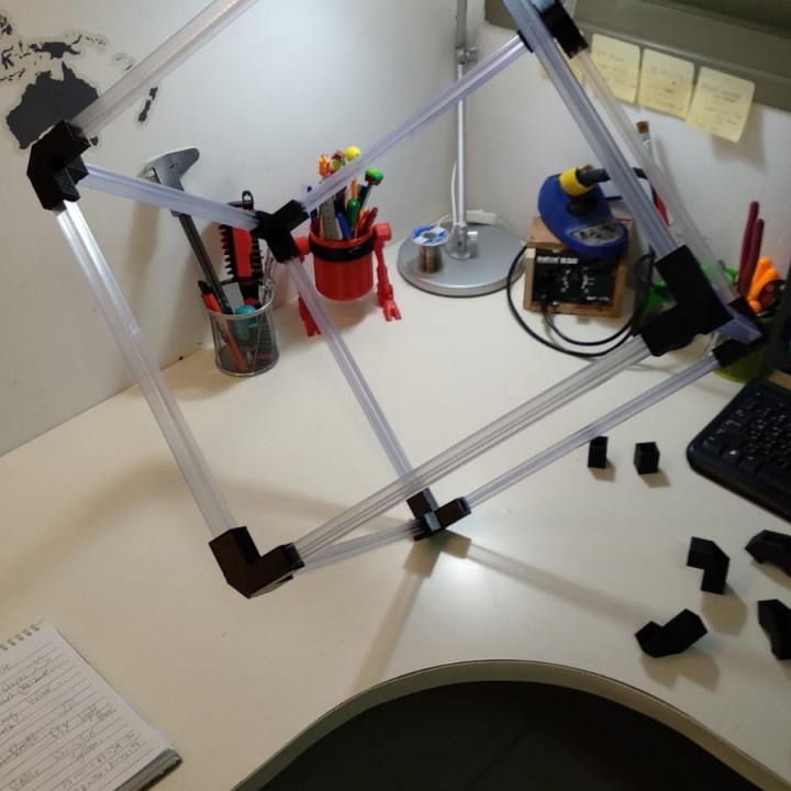 3D Printable DIY Photo Light Box 3D Printed Parts by Christian shakkour