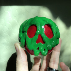 3D Printable Disney Poison Apple by Tanya Wiesner