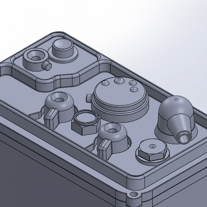 3D Printable Fallout 4 Stealth-boy by Anton