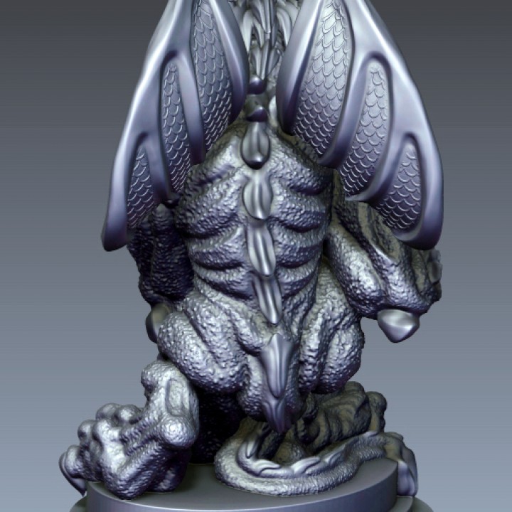 3D Printable Gargoyle by Richard Hanson