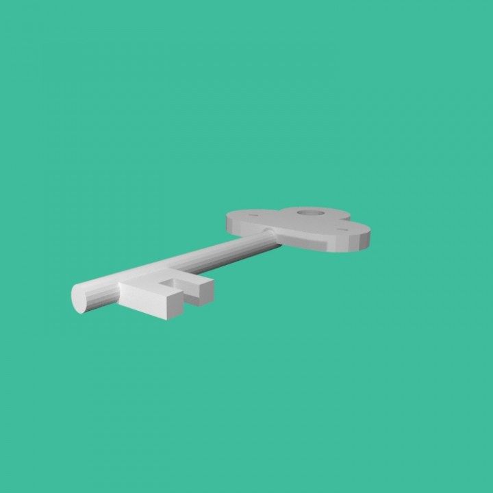 3D Printable KEY by smera shah