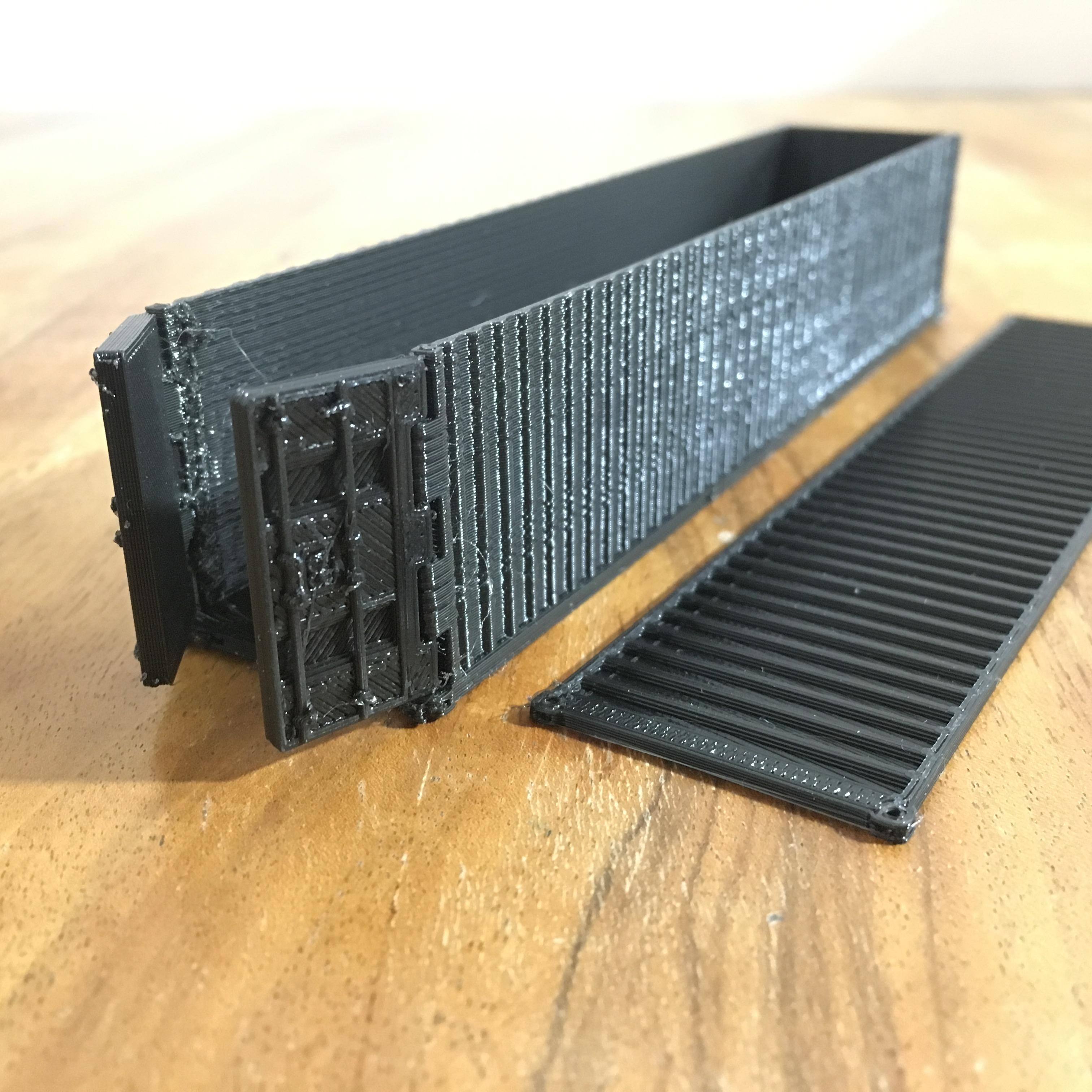 3D Printable Container 40 Ft by Josue Alejandro Savage