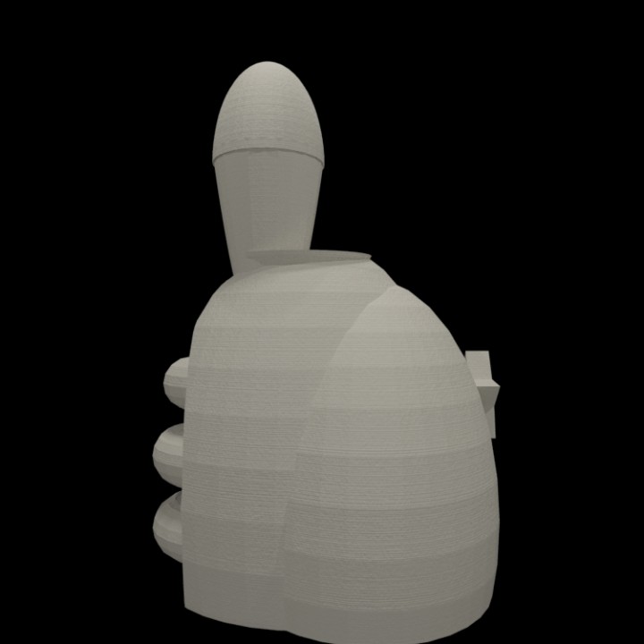 3D Printable Rambo Turtle by Amal Mathew