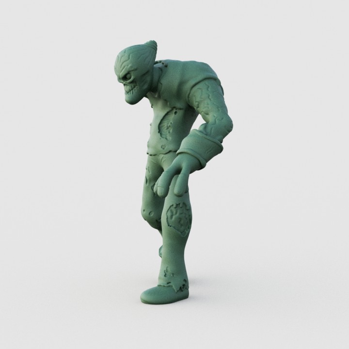 3D Printable Zombie Pirate by Wekster