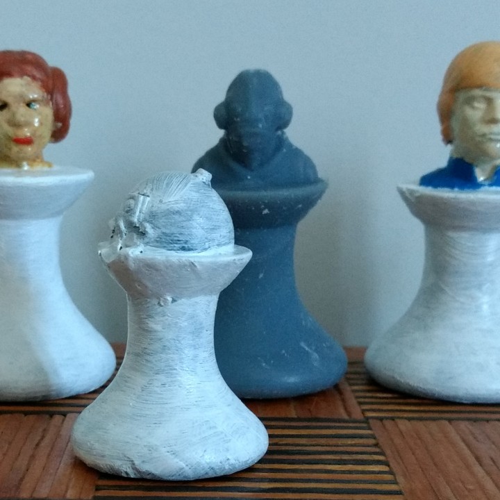 3D Printable Star Wars Chess Set by David