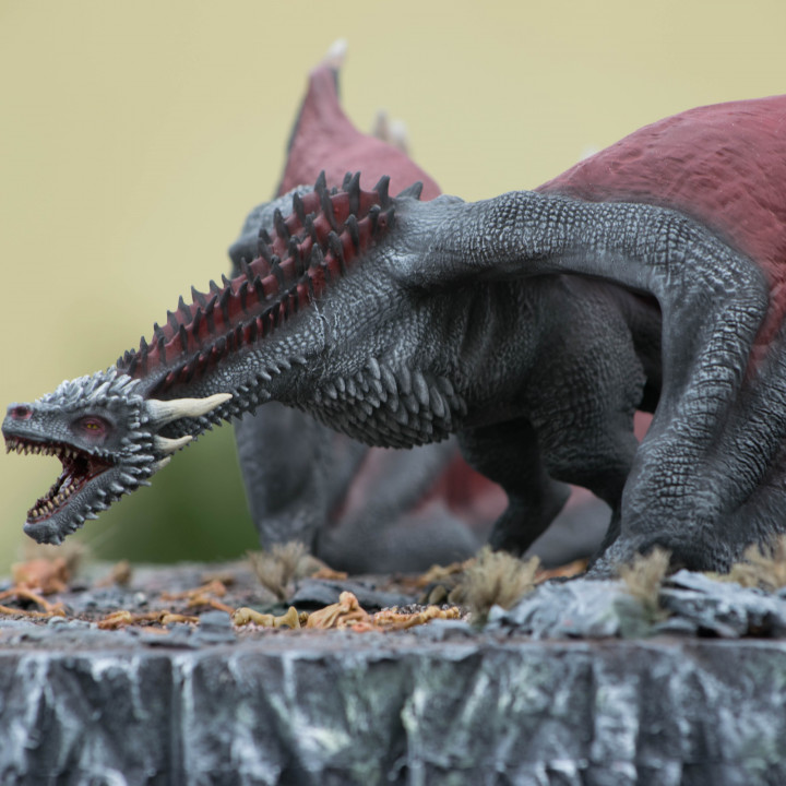 3D Print of Drogon by westermannvincent