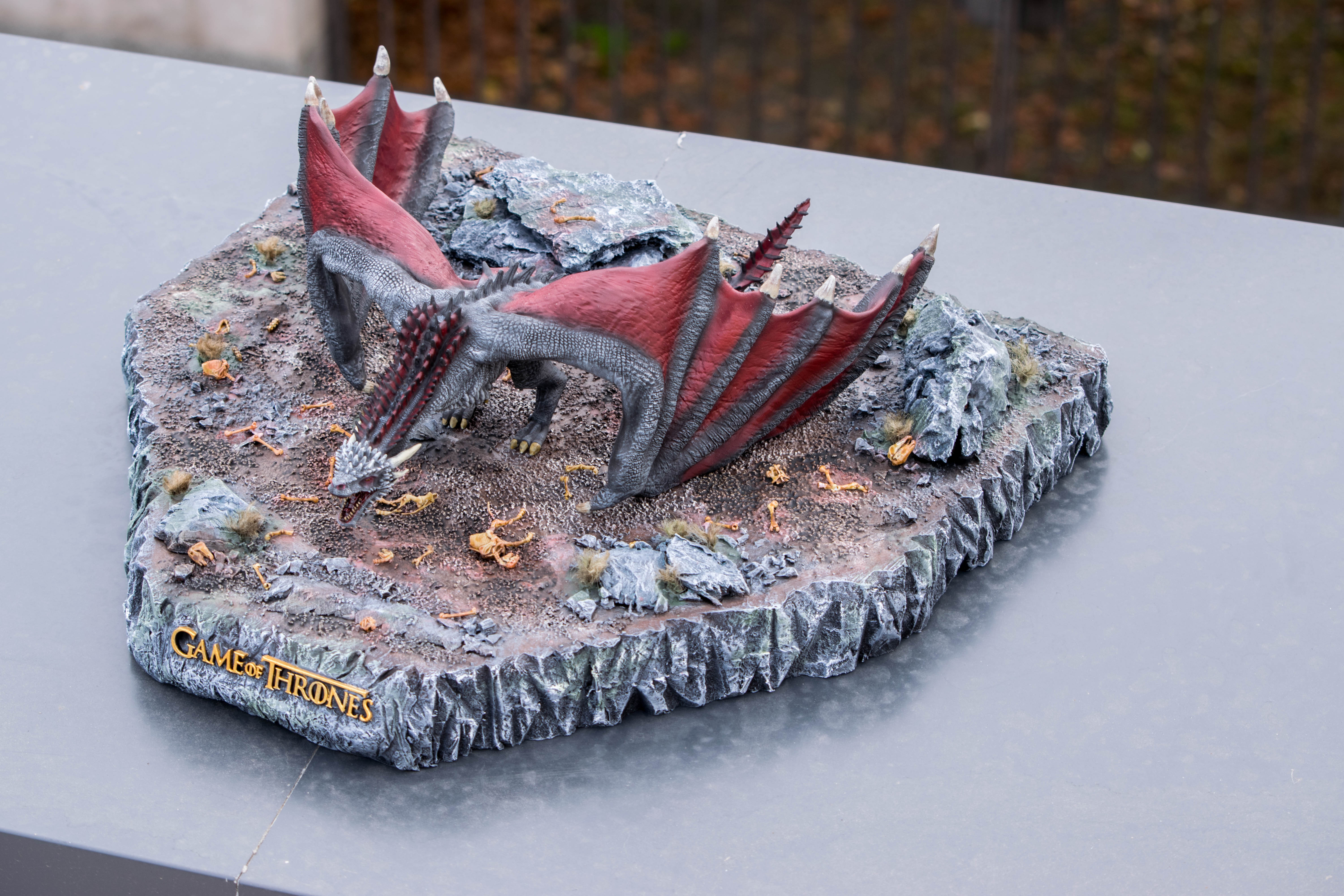 3D Printable Drogon by Ville Kivioja
