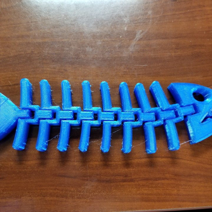3D Printable Flexible Filament Fish by Trevor McIntosh
