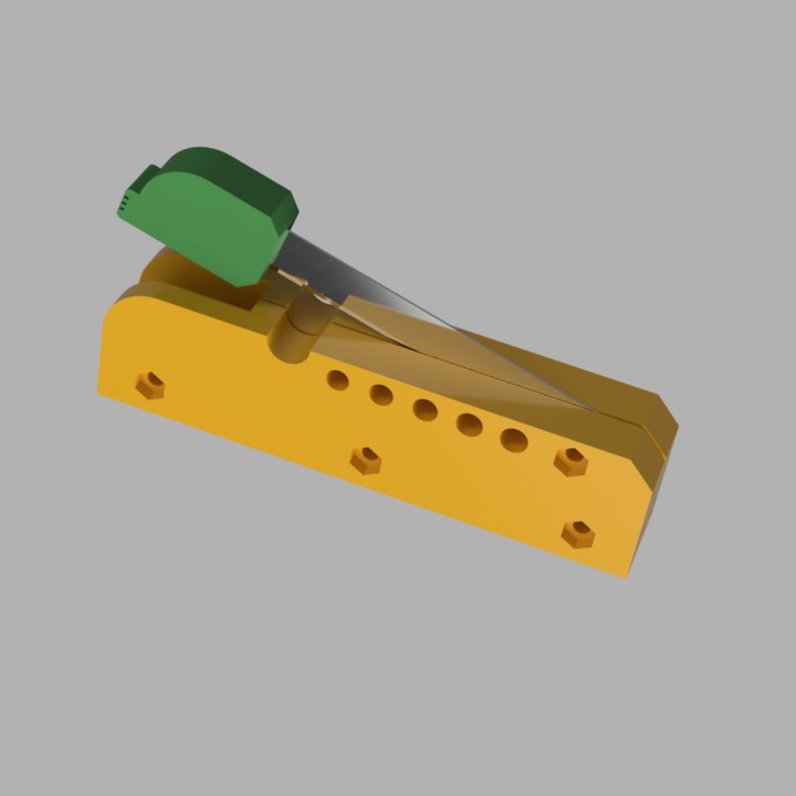 3D Printable TUBING PTFE CUTTER by Stefano