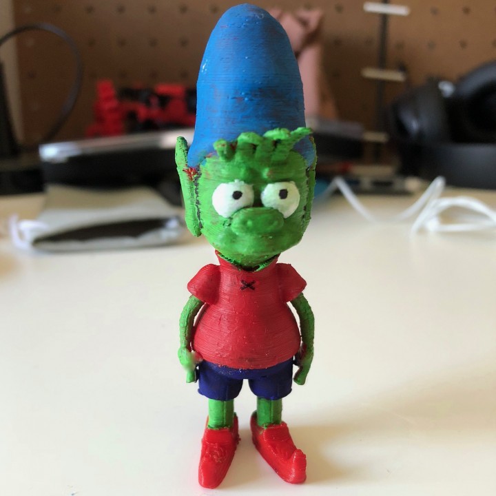 3D Printable Elfo ~ Disenchantment by Ramon angosto artigues