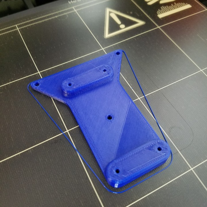 3D Printable 3DR Y6 gimbal adapter by Raymond Quintana