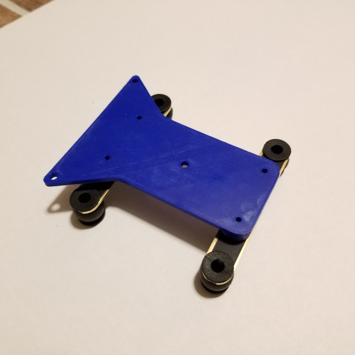 3D Printable 3DR Y6 gimbal adapter by Raymond Quintana
