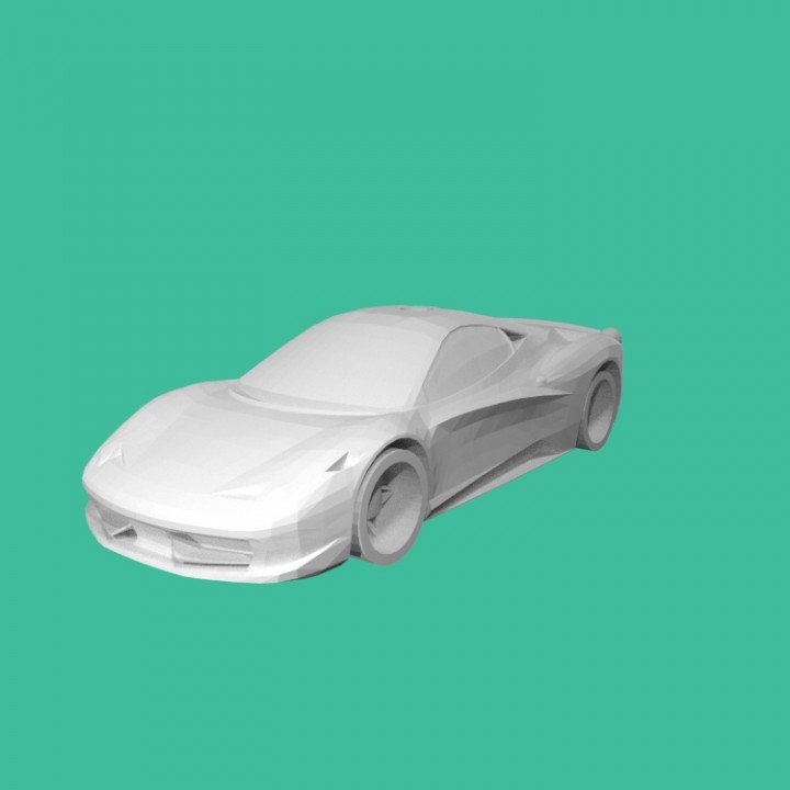 3D Printable Ferrari by Bobby Suggs