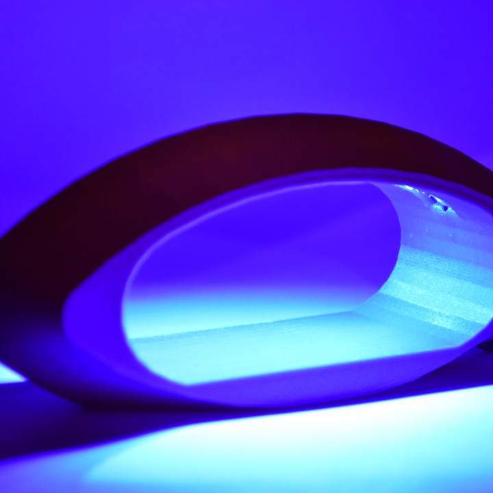 3D Printable 3D led lamp by 3DPRintech by 3DPRintech