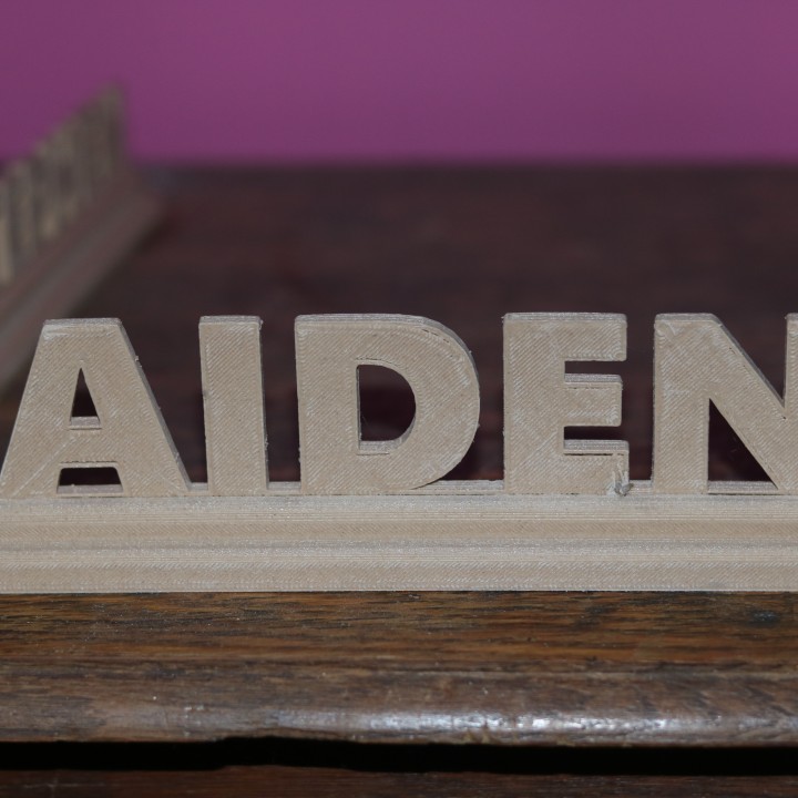 3D Printable Aiden by B Murphy