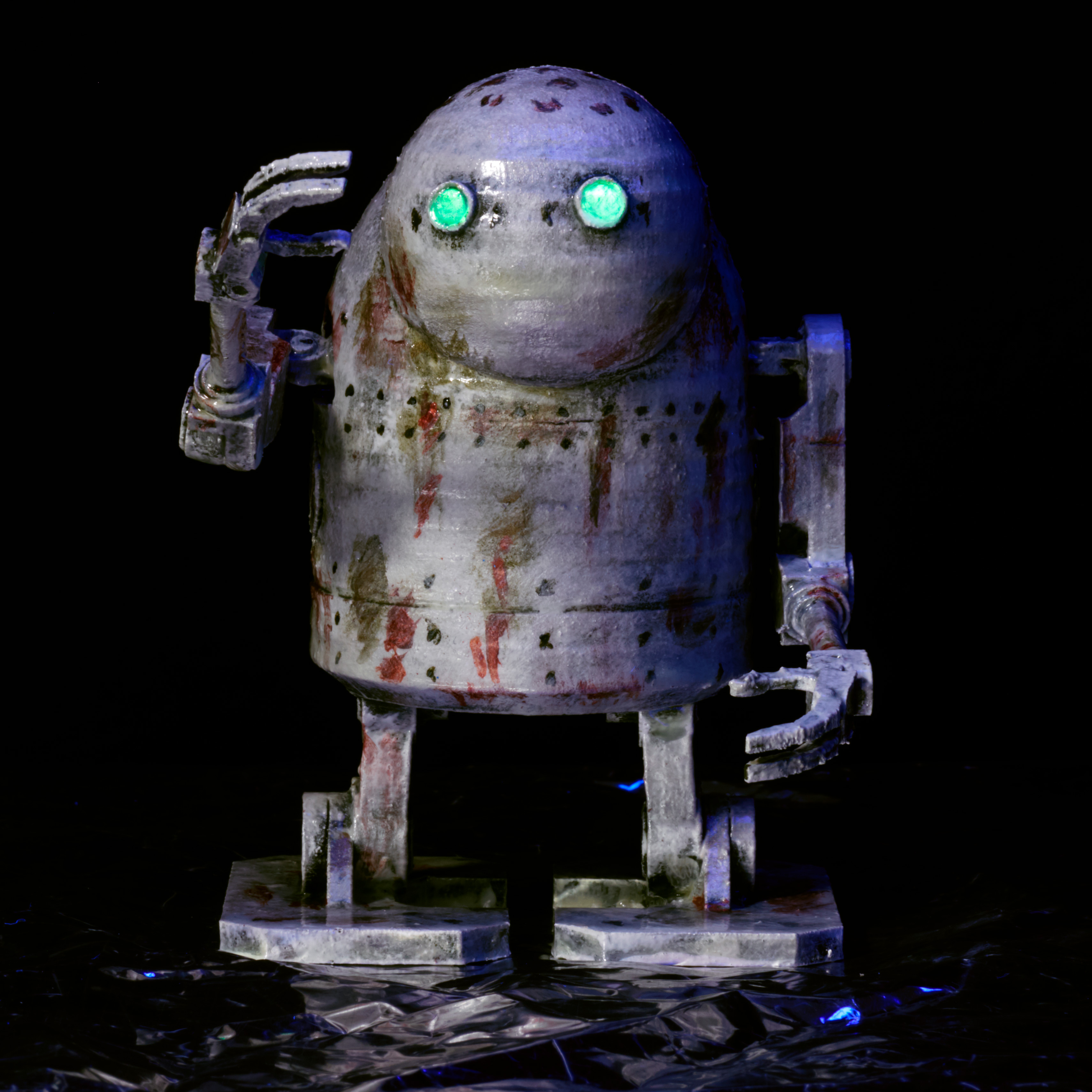 3D Printable Machine Stubby (Nier Automata) by Alessio Toccaceli