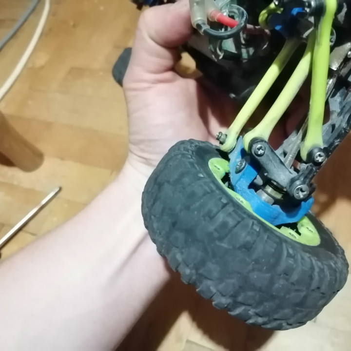 3D Printable Upgrade Rc WLtoys 12428 1/12 (left\Right steering Cup (0005) ). by Yefremov