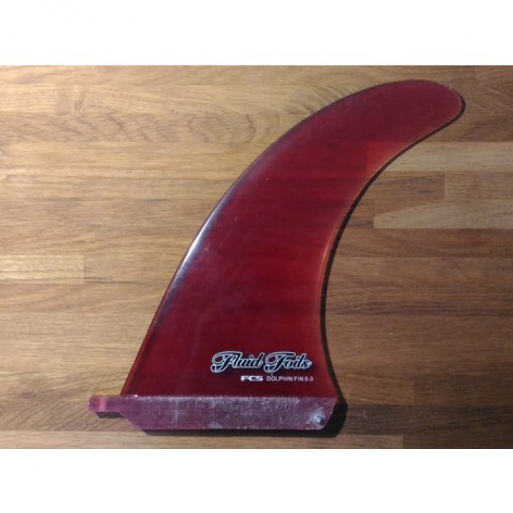 3D Printable Longboard Fin by Léo Knapp