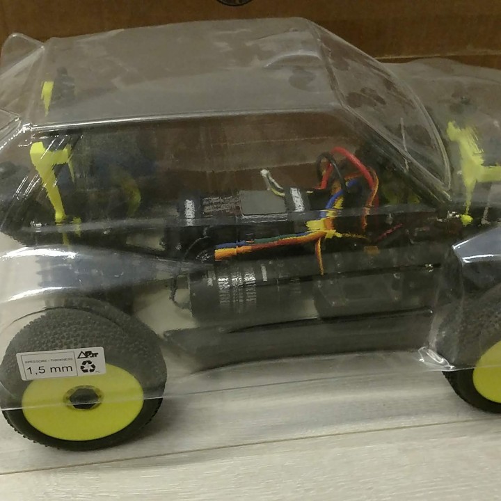 3D Printable Lexan Body Stands for Xray XB8E Buggy kit by ShmilCat