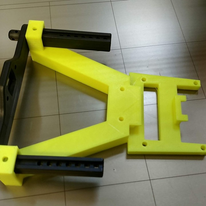 3D Printable Lexan Body Stands for Xray XB8E Buggy kit by ShmilCat