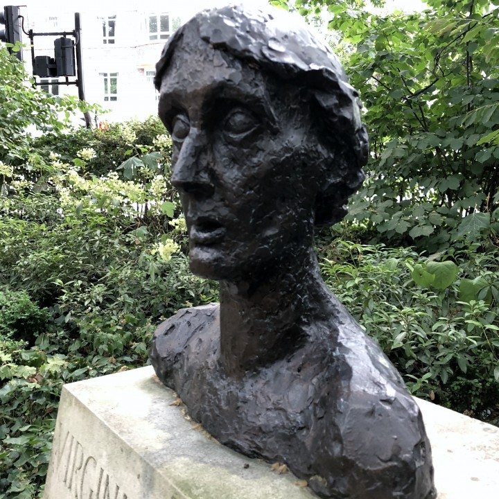 3D Printable Bust of Virginia Woolf by Scan The World