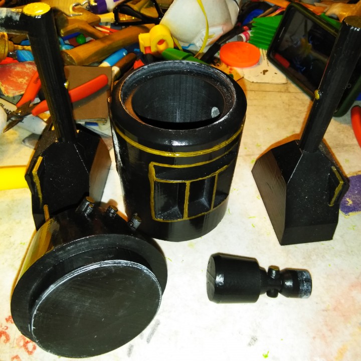 3D Printable Star Wars R5-J2 Imperial Astromech Droid by SHOLM JARBOE