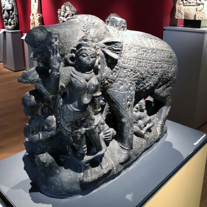 3D Printable Varaha, the Boar Incarnation of Vishnu by Scan The World